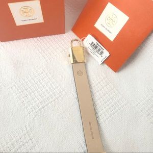 Tory Burch | Accessories | Tory Burch Surrey Leather Strap Lock Watch ...